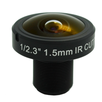 lente del soporte M12 180degree Fisheye de 1/2.3" de 1.5m m 10Megapixel ...