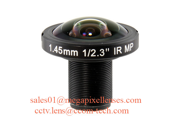 lente del soporte M12 190degree Fisheye de 1/1.8" de 1/2.3" de 1.45m m ...